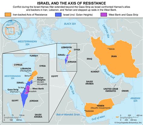 Axis Of Resistance Groups Countries Map Leaders Middle East Iran