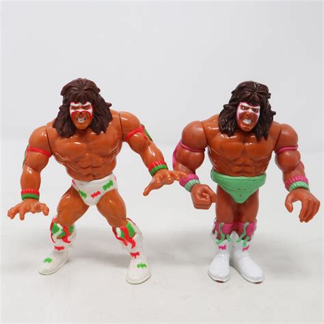 Vintage 1990 90s Hasbro Wwf Wrestling Series 1 Ultimate Warrior Smash