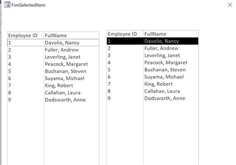List Box Access World Forums