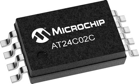 Microchip AT24C02C PUM 2kbit EEPROM Memory Chip 8 Pin PDIP Serial I2C RS