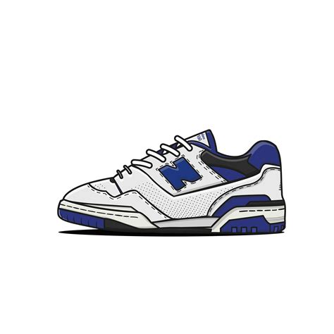 New Balance Nb500 Plotter File New Balance Svg Illustration Vector