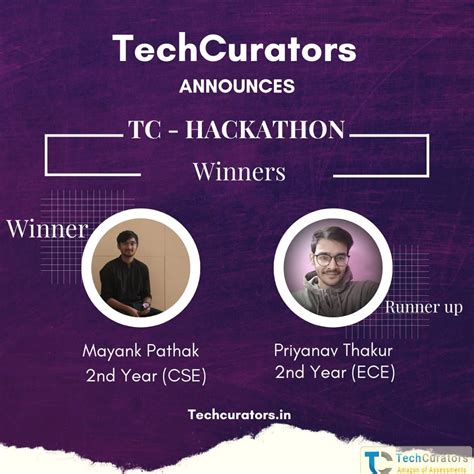 Techcurators A Tc Group Company On Linkedin Tc Hackathon Hackathon2022 Hackathons Contest