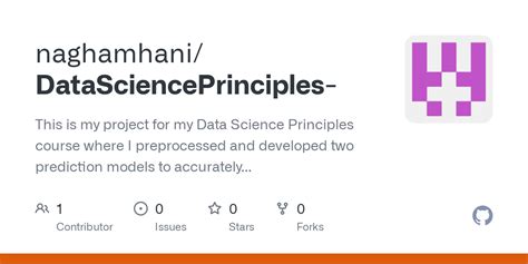 Github Naghamhanidatascienceprinciples This Is My Project For My