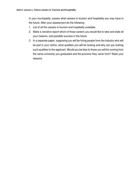 Unit 4 Lesson 1 Activitypdf Pdf