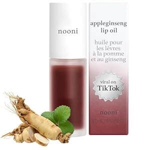 Nooni Korean Hydrating Lip Oil Appleginseng Lip Stain