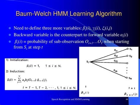 Ppt Speech Recognition And Hmm Learning Powerpoint Presentation Free Download Id1967770