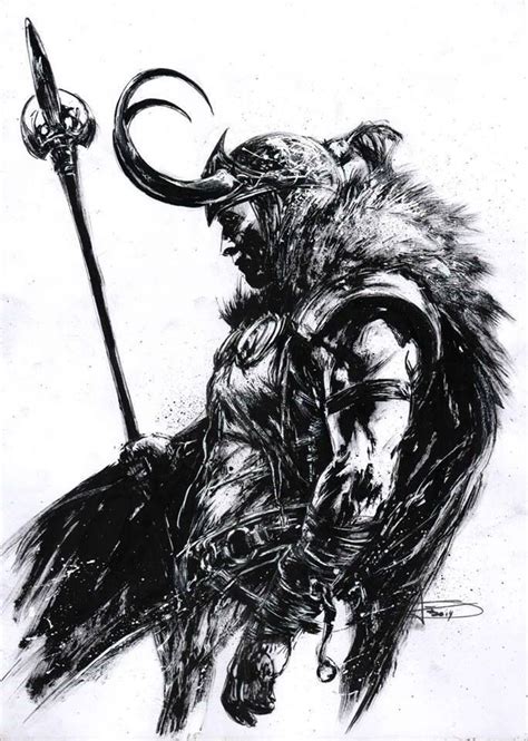 Loki Tattoo Designs