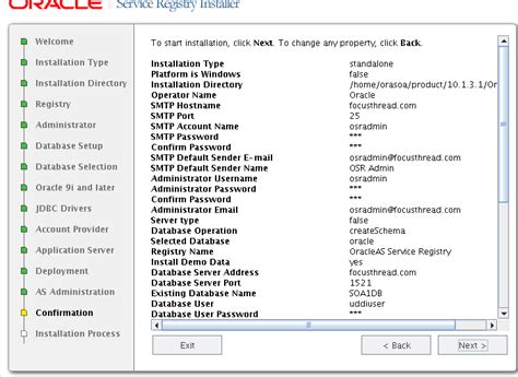 Oracle Application Server Service Registry Installation Oracle Trainings For Apps And Fusion Dba