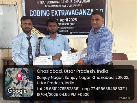 First Runner Up In The Coding Extravaganza 20 Codsoc Coding Club Of Nitra Ketan Niranjan