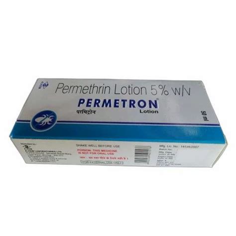 Permetron Permethrin 5 Lotion Packaging Size 50ml As Directed By