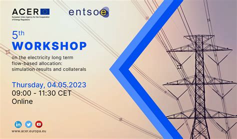 Th ACER ENTSO E Workshop On Electricity Long Term Flow Based Allocation Simulations And