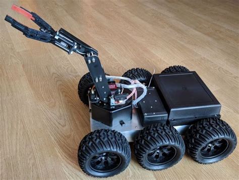 Remote Controlled 6wd All Terrain Robot Arduino Robot Arduino Robot