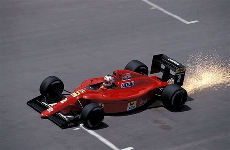 F1 Pictures Nigel Mansell Ferrari 1990