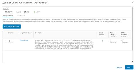 Ios用のworkspace One Uemを使用したzscaler Client Connectorの展開 Zscaler