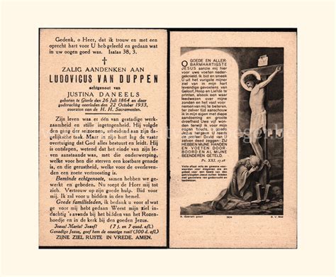 Turnhout Van Vroeger Familie Van Duppen