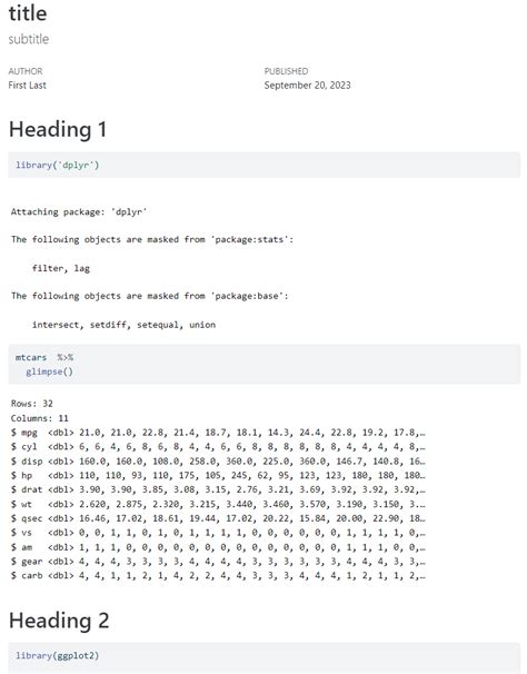 Options In YAML Not Changing Output Issue 6919 Quarto Dev Quarto
