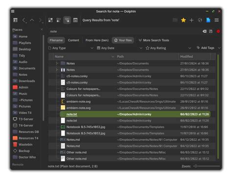 Dolphin Make Kfind The Default Search Engine Kde Plasma Manjaro