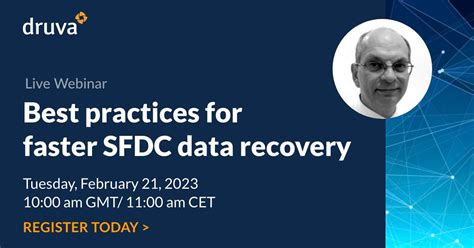 Thomas Morlock On Linkedin Best Practices For Faster Sfdc Data Recovery