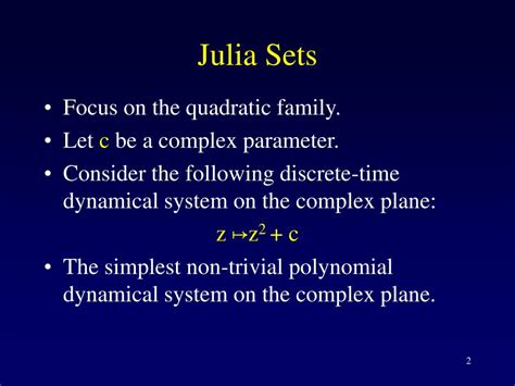 Ppt Computability Julia Sets Powerpoint Presentation Free Download Id5122309