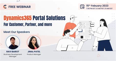 Webinar Dynamics365 Portal Solutions