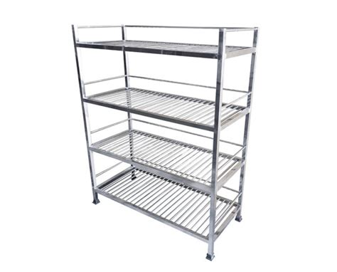 ชั้นวางของสแตนเลส ชั้นคว่ำจานสแตนเลส304