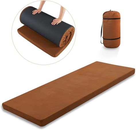 Memory Foam Camping Mattress Camping Sleeping Pad With Removable Cover