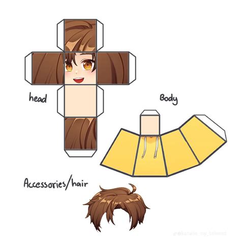 Glitch Plays Roblox Papercraft ลายดูเดิ้ล