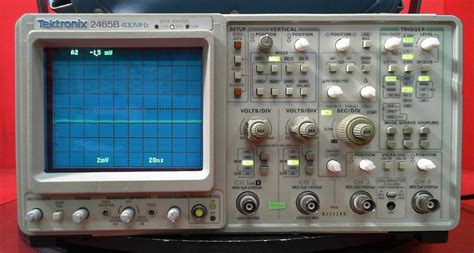 2465b Tektronix 400 Mhz Analog Oscilloscope Alltest Instruments