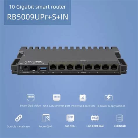 Mikrotik Router Rb5009upr S In Anax Brasil