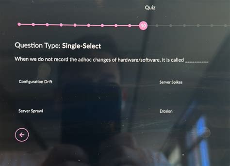 Quiz Question Type Single Select When We Do StudyX