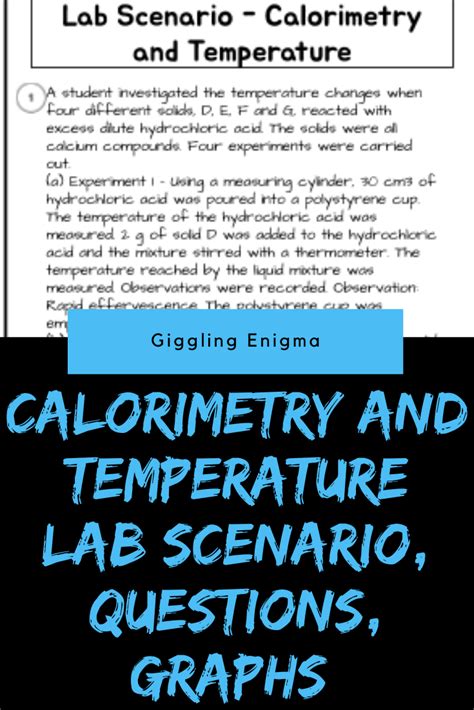 Calorimetry Lab Error Analysis At Jose Derringer Blog