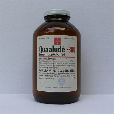 Quaalude Bottle 500 Tabs Quaalude Bottle