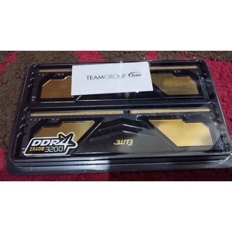 Jual Ram Ddr4 Dual 2x4GB 3200 Mhz Team Elite 8gb Shopee Indonesia