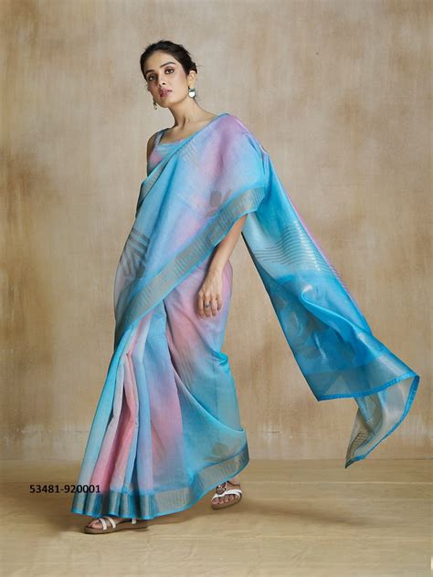 New Trendy Lenin Saree 4095 Sarah Collection