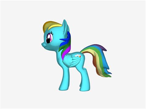 Sfm Rainbow Dash Model By Jokester987 On Deviantart
