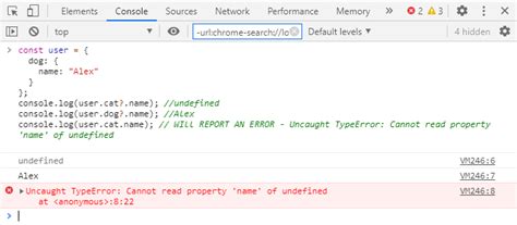 Javascript Optional Chaining Array