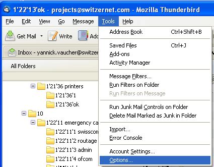 How To Configure Email Sorting In TB