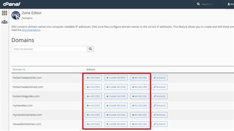 Managing The Dns Zones Of Your Domains In Cpanel Hostarmada