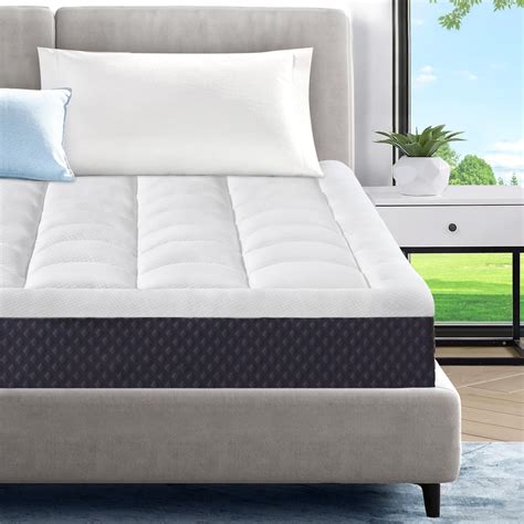 Elemuse Cooling Gel Memory Foam Plus Pillowtop Mattress Certipur Us