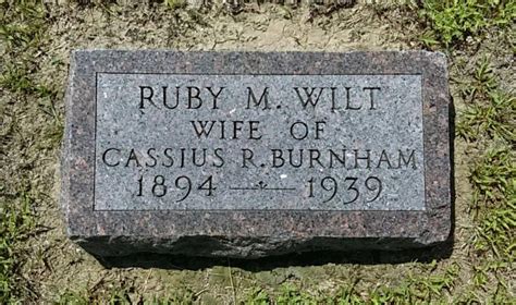 Ruby Merle Wilt Burnham 1894 1939 Mémorial Find A Grave