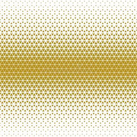 Gold White Halftone Triangles Pattern Abstract Geometric Gradient