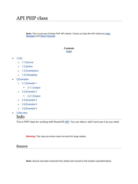 Api Php Class Pdf Php Computer Architecture