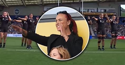 Watch Ruby Tui Joins Black Ferns Haka From Stands At Womens Rugby World Cup Rova
