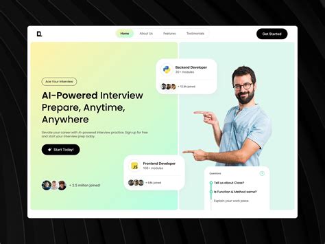 Ai Powered Interview Ui Ux Design By Galibe Hasan Joy On Dribbble