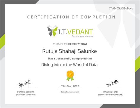 Rutuja Salunke On Linkedin Itvedant Dataanalysis