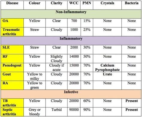 Synovial Joint Fluid Analysis