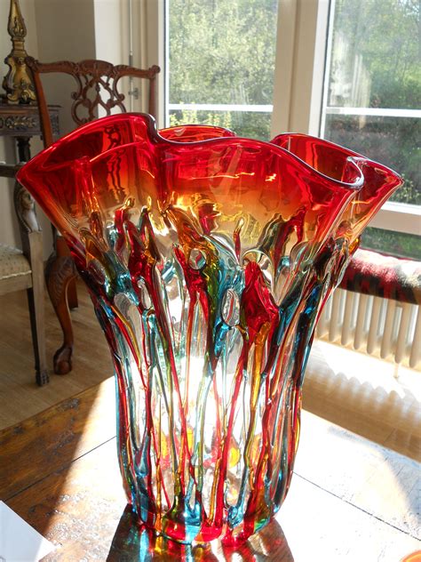 Vintage Coloured Glass Vases At Hudson Slattery Blog