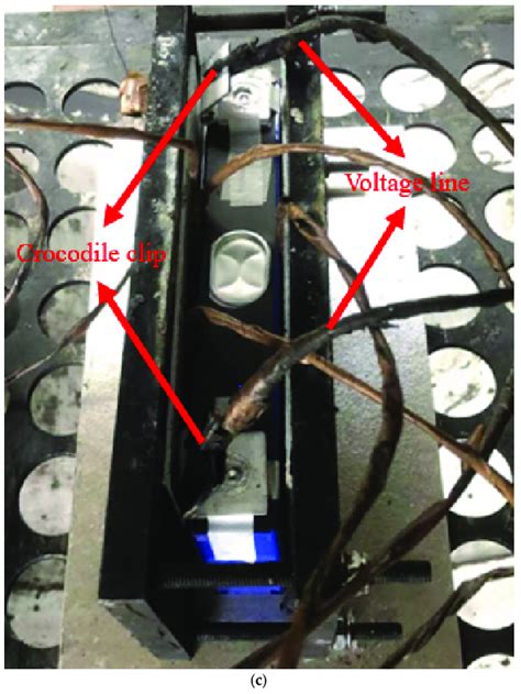 Layout Diagram Of The Experimental Battery A Schematic Diagram Of
