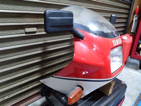 Rz250r アッパーカウル サイドカウル メーター セット 即納 検 Gs ザリ Gt 380 Cbx Fx Rg Rz Xj Cb Z 当時 フロントカウル セット ｜売買された