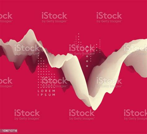 포스터 책 표지 전단지 배너에 대 한 추상 물결 모양 배경 동적 효과입니다 벡터 일러스트입니다 디자인 서식 파일입니다 0명에 대한 스톡 벡터 아트 및 기타 이미지 Istock